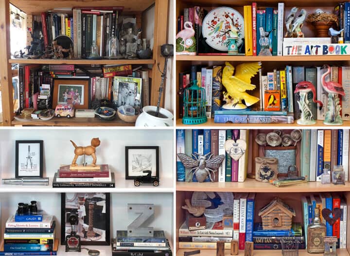 Too_Cluttered_Shelves - Emily Henderson