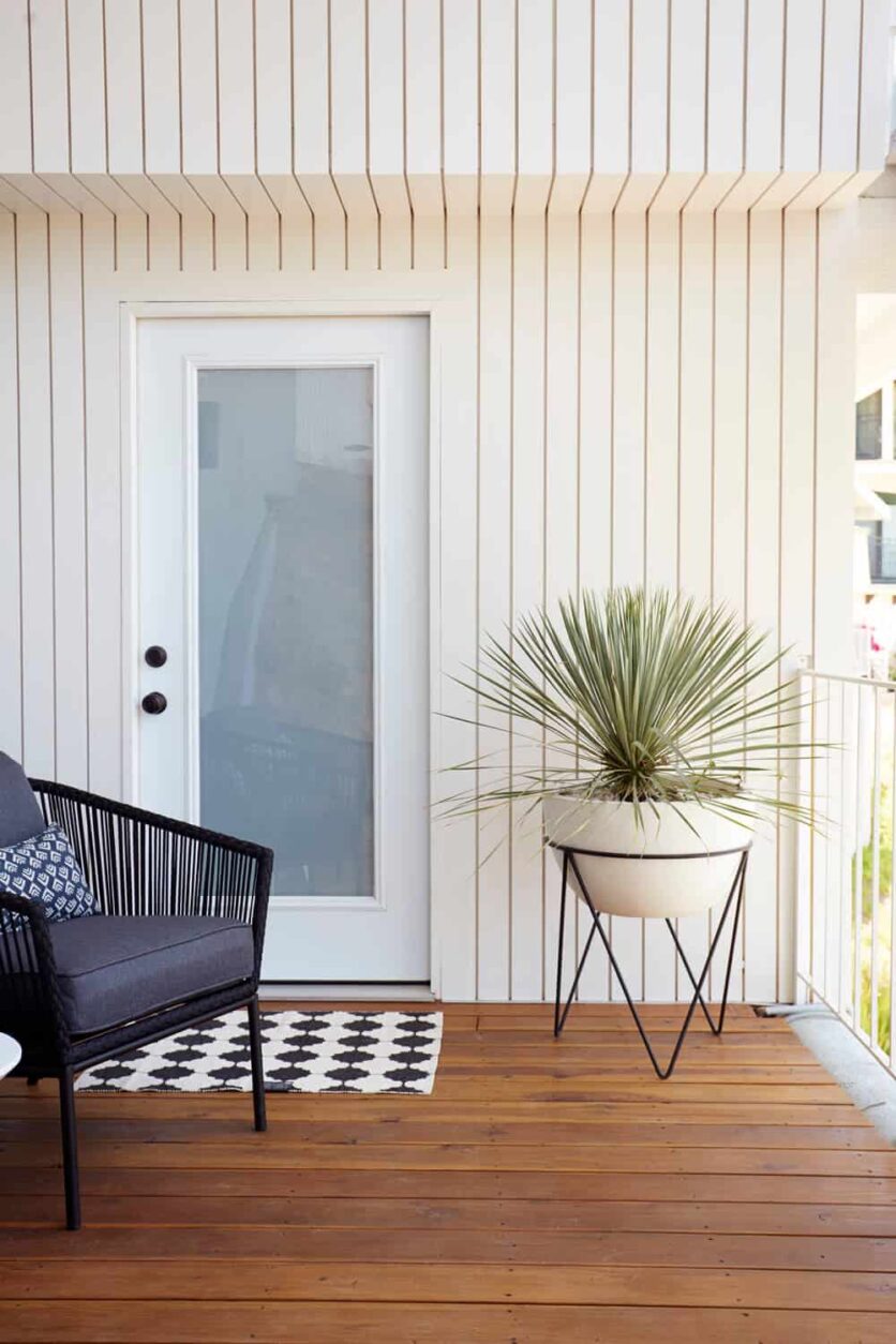 Giving New Life To Our Old Wood Deck + Get The Look - Emily Henderson