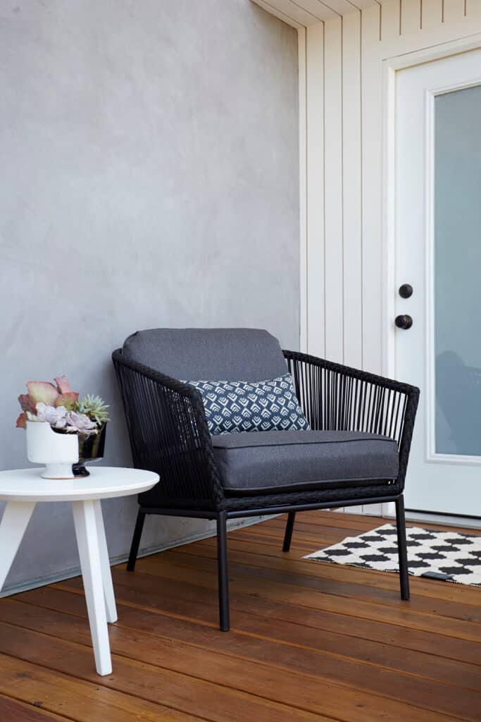 Giving New Life To Our Old Wood Deck + Get The Look - Emily Henderson