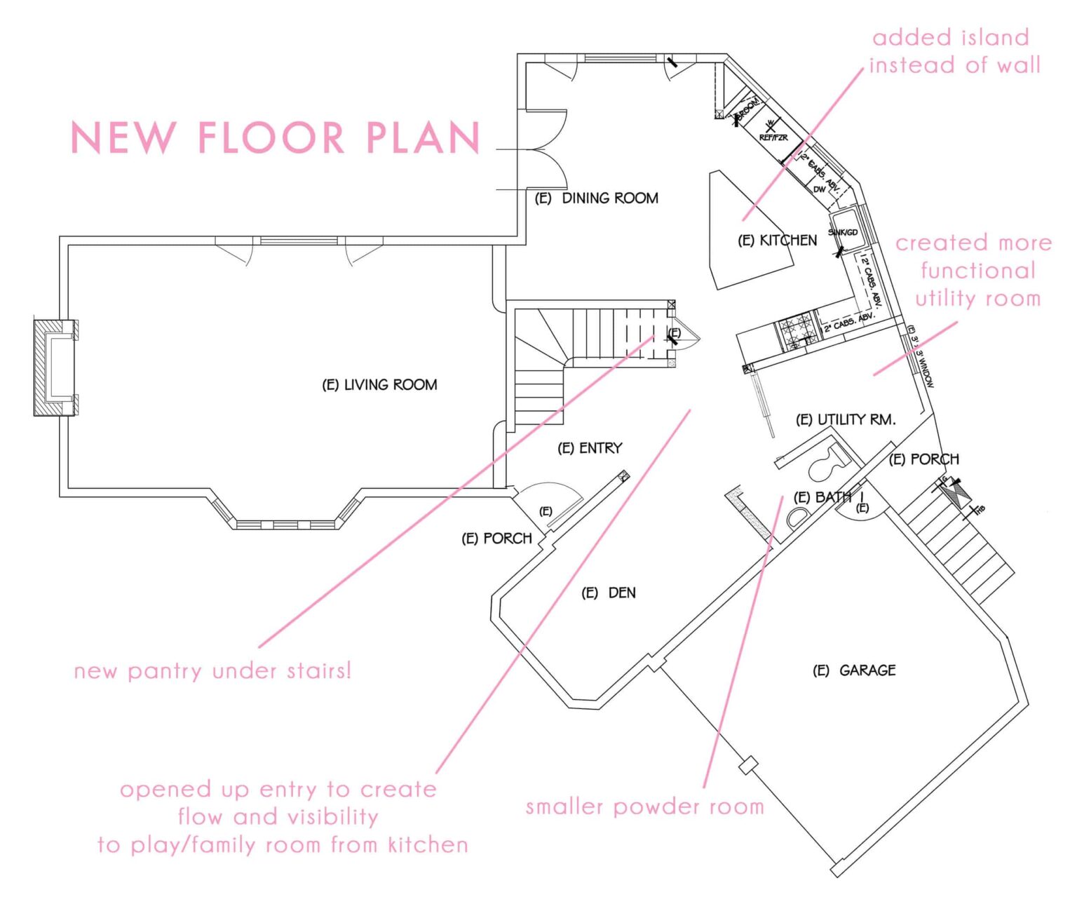 Our Main Floor Demo Plan - Emily Henderson