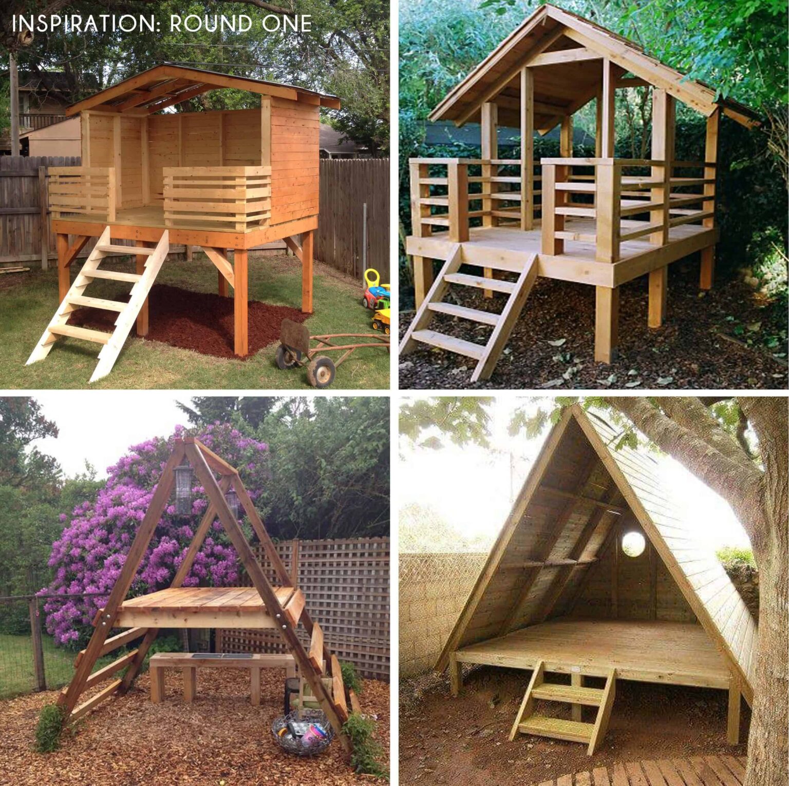 Building Our Backyard Castle with Wood Naturally + Fort Roundup - Emily ...