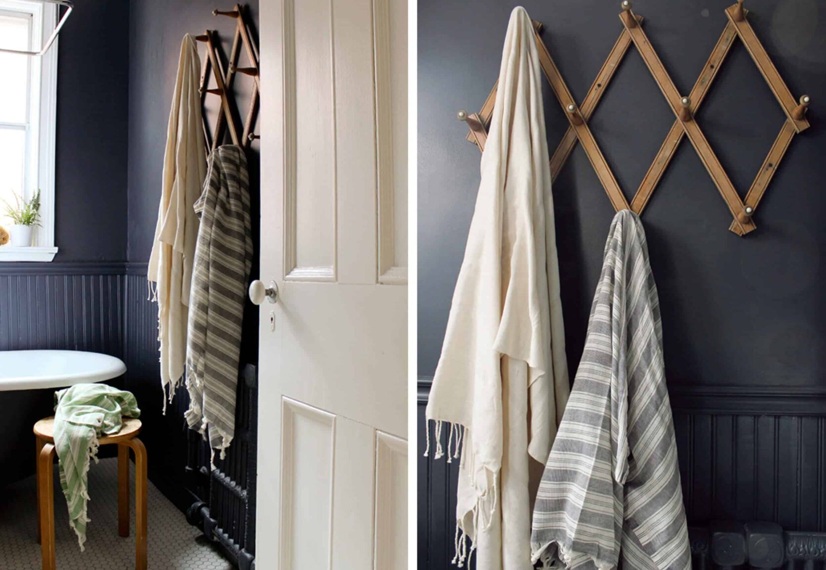 The Styling Secret of Wall Mounted Hooks - Emily Henderson