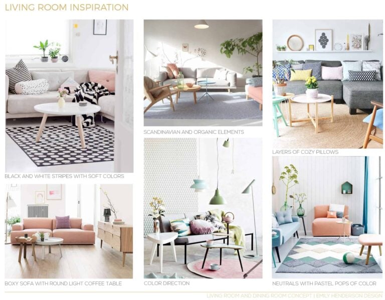 The Design Milk Family Room Reveal + Get The Look - Emily Henderson