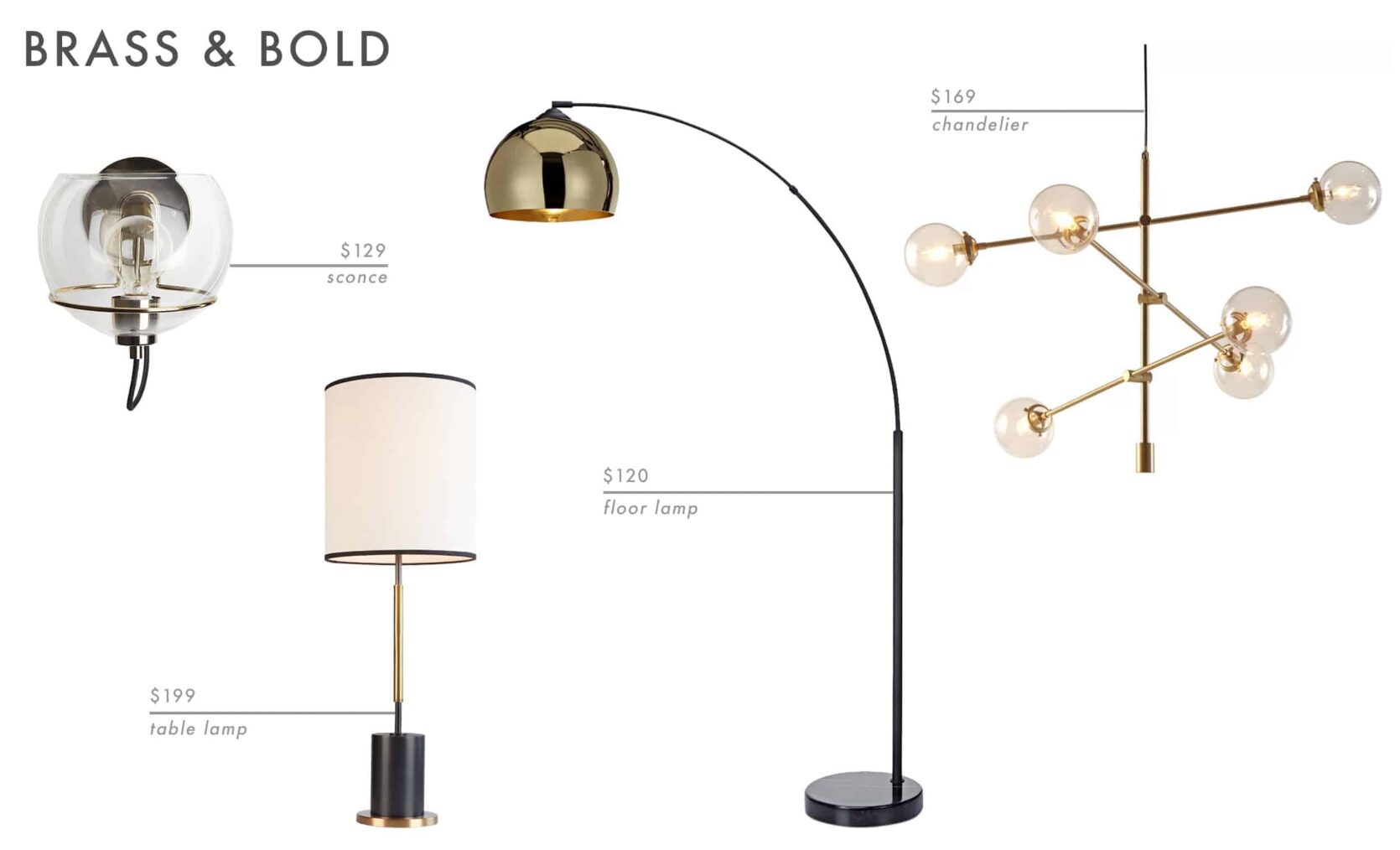 19 Lighting Combos + The Rules of Lighting - Emily Henderson