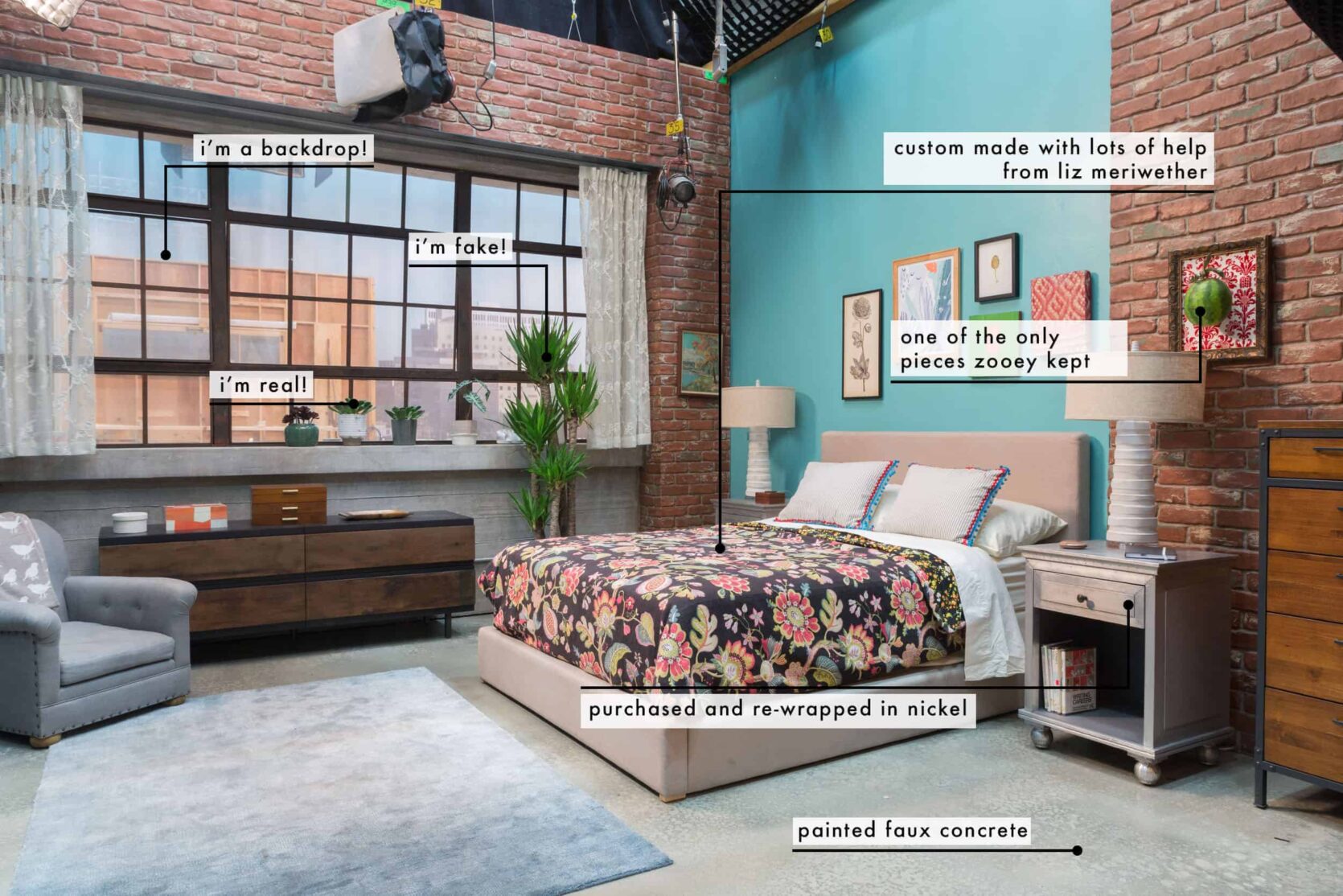 My Tour of The New Girl Set + A Giveaway - Emily Henderson