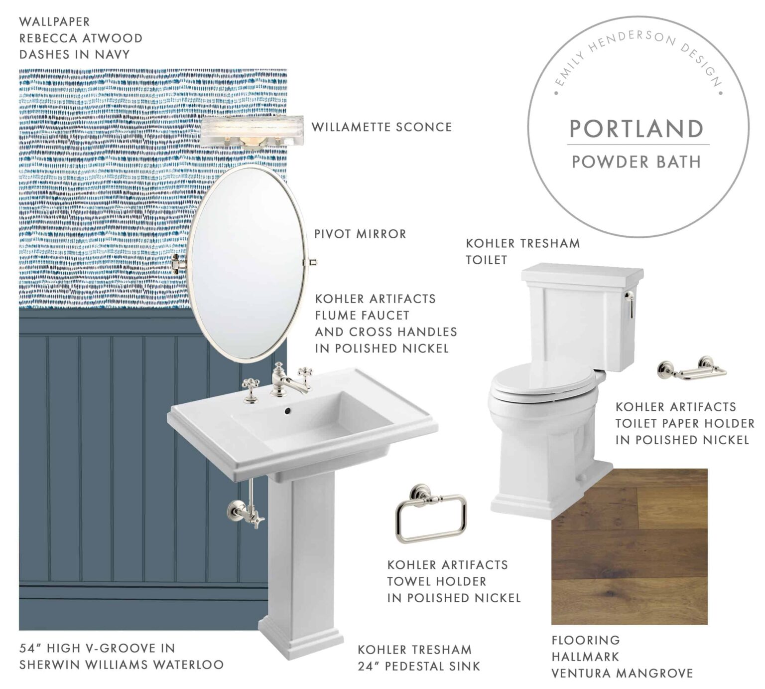 Portland Project: Powder Bath Design & Update - Emily Henderson