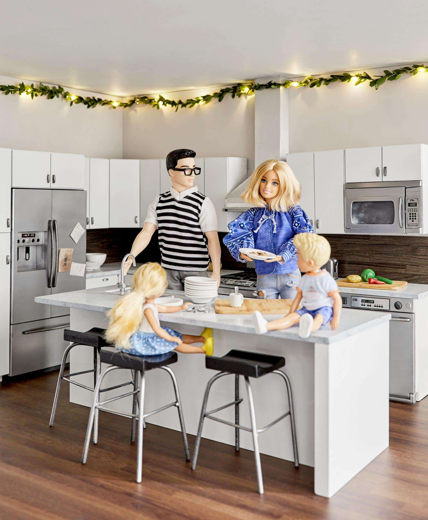How We Redecorated the Culligan Dollhouse for The Holidays - Emily ...