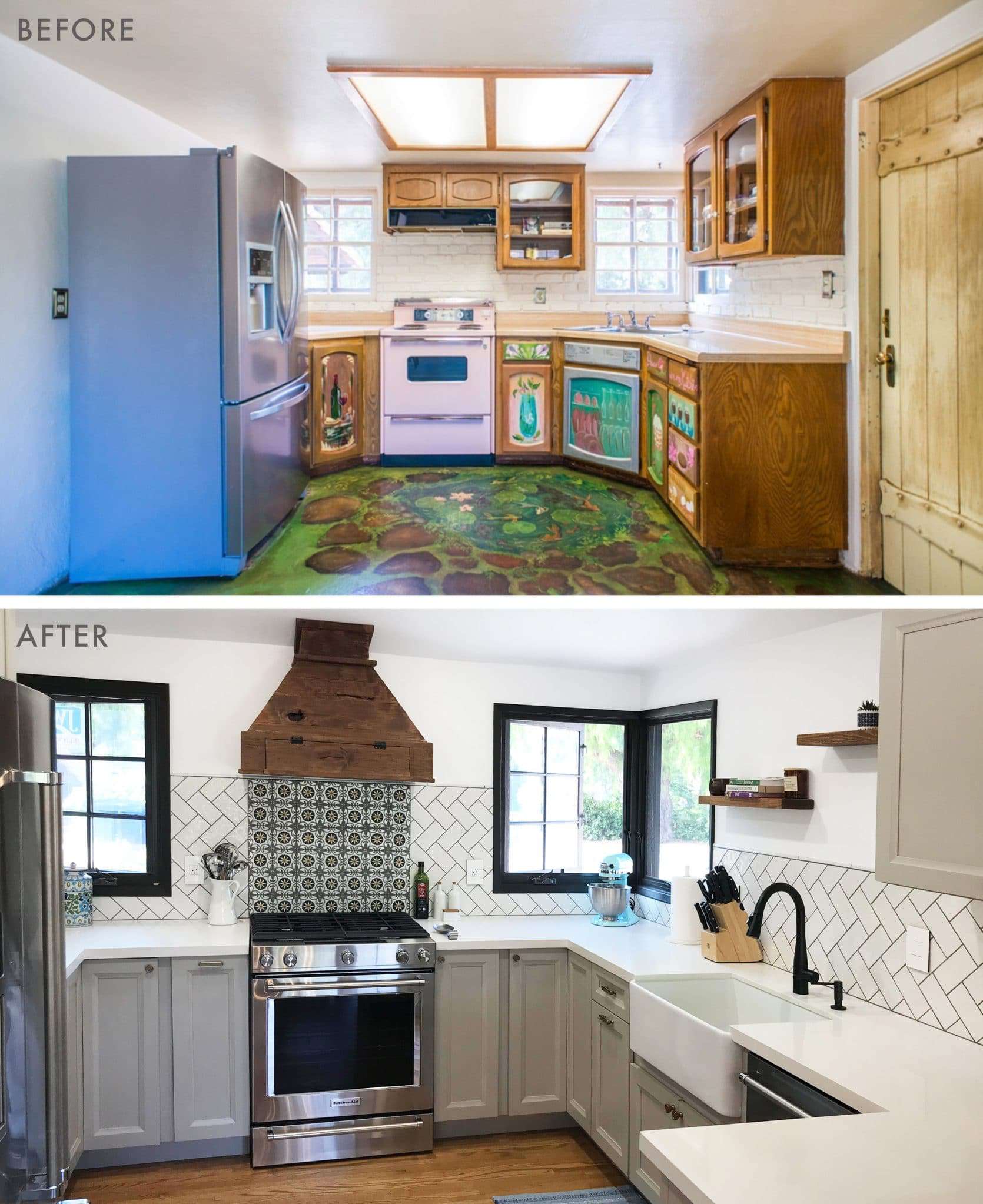 10 DIY Kitchen Before & Afters That Are Serious Eye Candy