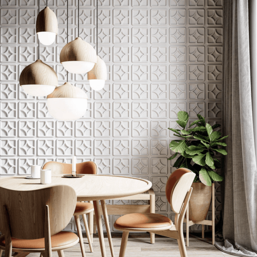 Unique Feature Wall & Ceiling Ideas For a Rental + Help Mallory Decide ...