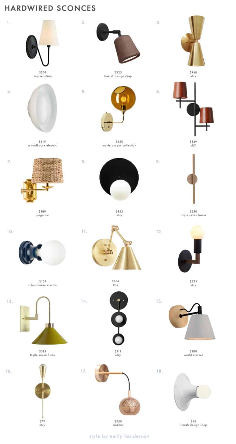Design 101: How High To Hang Your Sconce in Every Room + 48 of Our ...