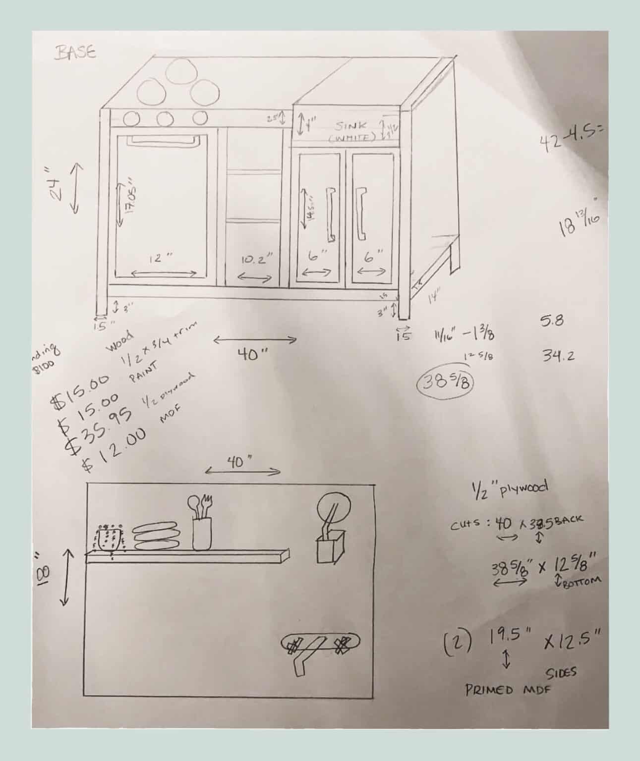 Saving For Your Dream Kitchen? DIY A Mini Version For Your Kids (Imelda ...