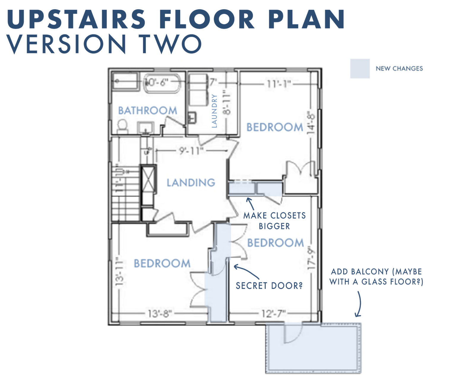 The Farmhouse Second Floor Plan (It's So Much Easier Than The 1st...Hopefully). - Emily Henderson