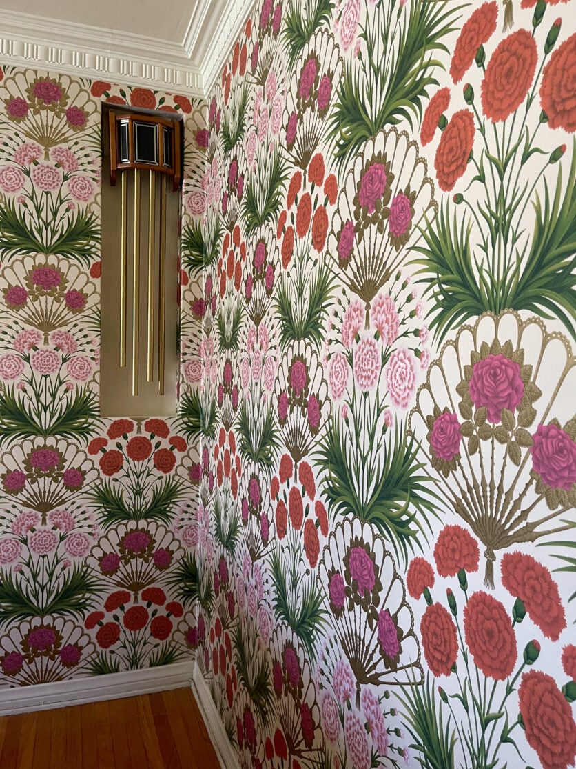 Here's How Much Caitlin Spent Installing Permanent Wallpaper In Her ...