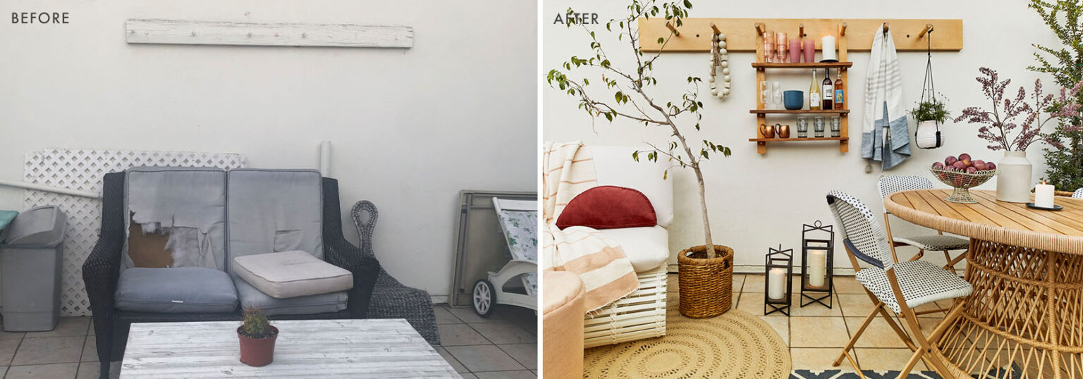 Jess' Communal Patio Reveal - Beautiful Outdoor Furniture, Some Great ...