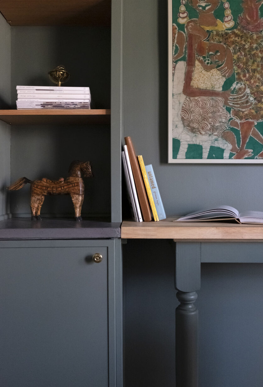 Malcolm's DIY-FILLED Office Reveal: How To Lean Into Color And Create A ...
