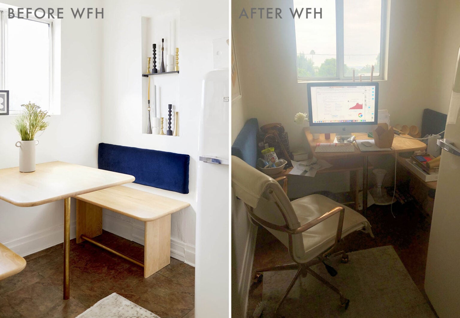 MOTO Reveal! How Jess Made Her WFH Office/Living Room Totally Multifun ...