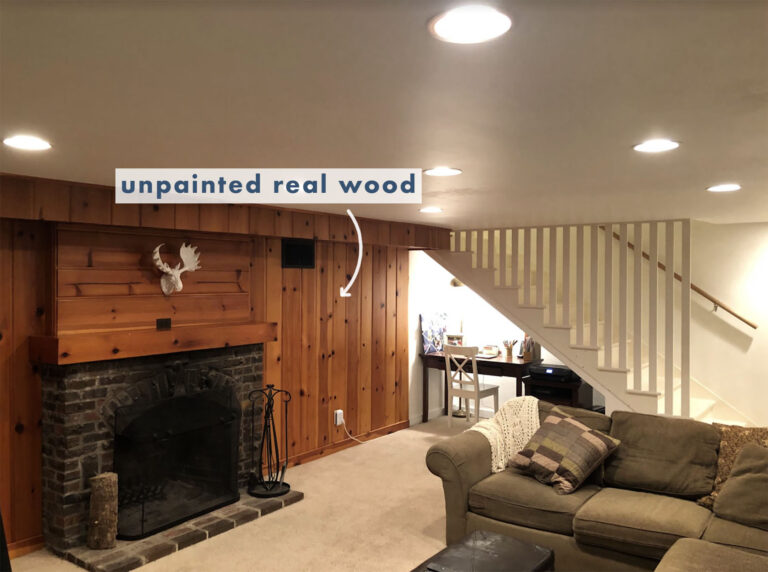 My Best Friends 1970s Basement Gets A Comfortable, Cozy Makeover - Wood ...