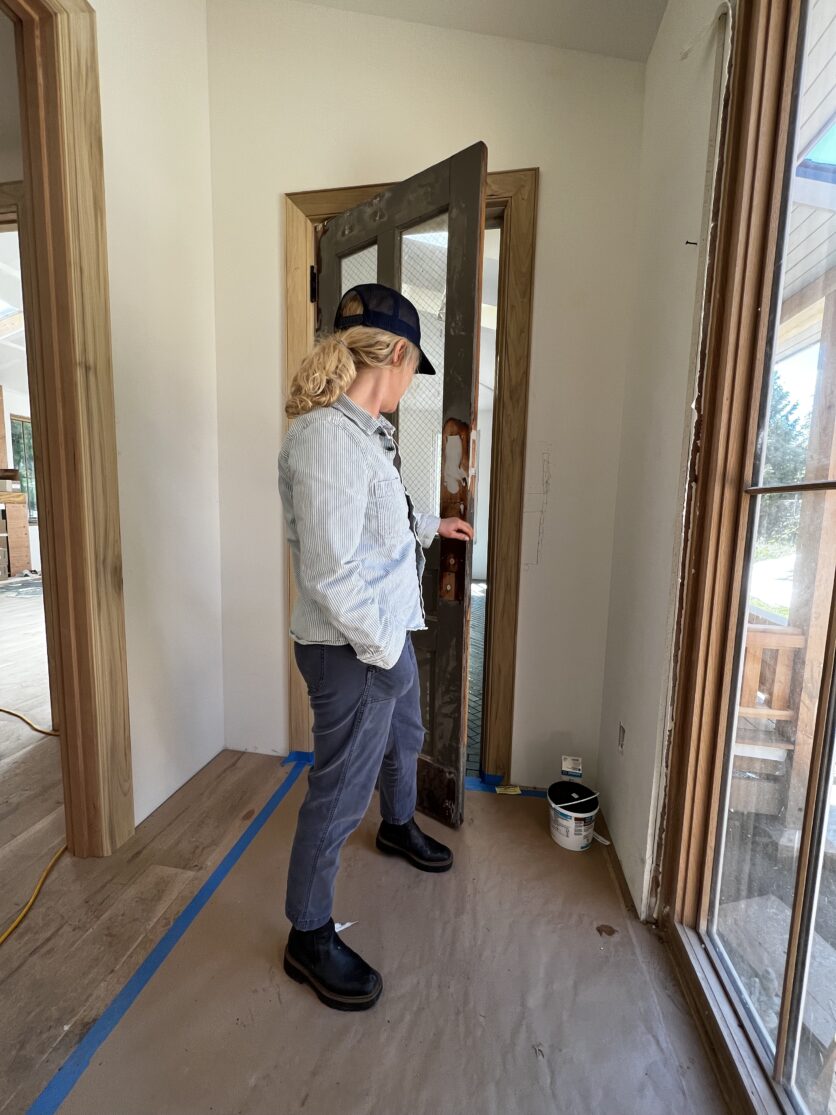 How We Are Restoring Our Vintage Doors + Splurging On Some Special ...