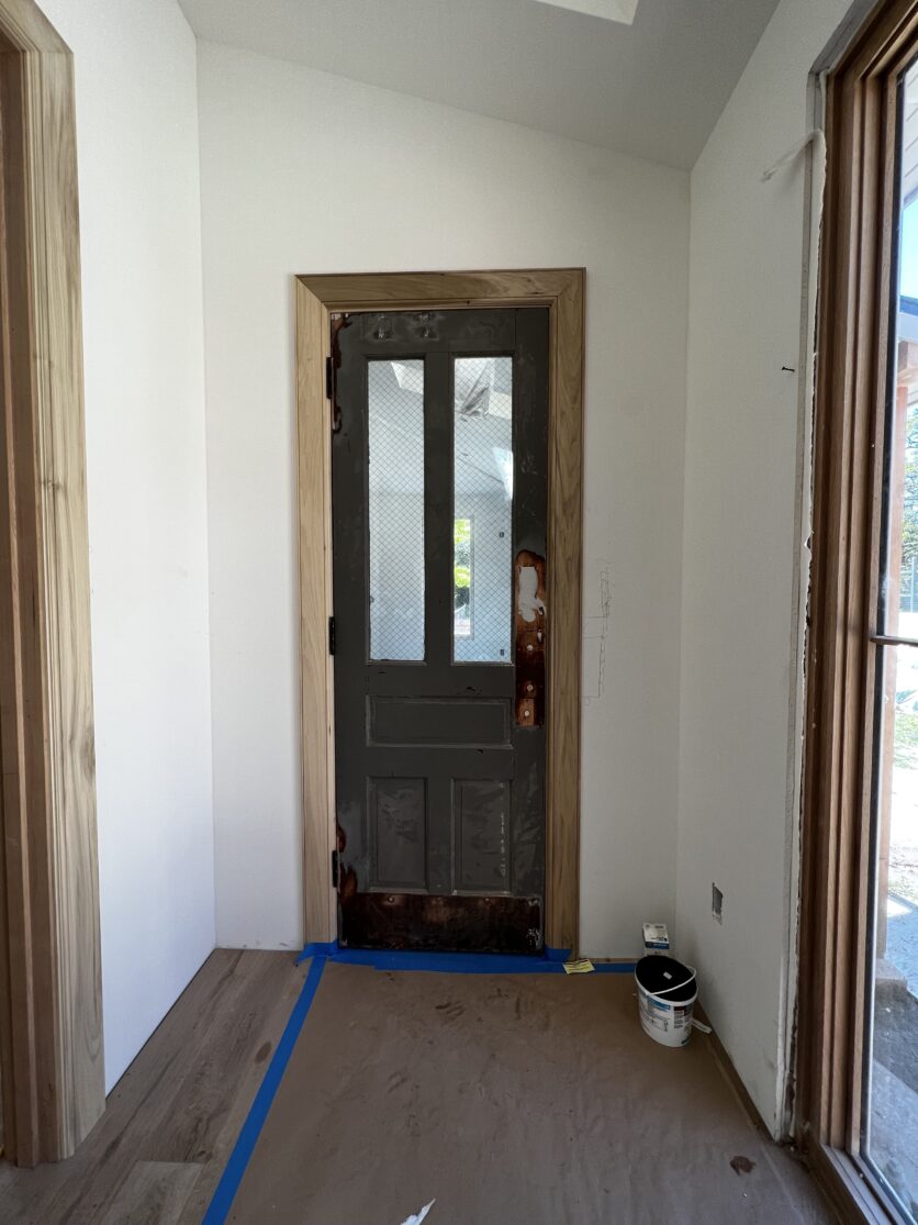 How We Are Restoring Our Vintage Doors + Splurging On Some Special ...