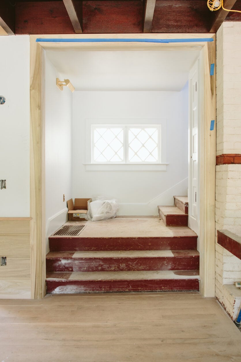 A Quick Painting The Stairs Post...And How It's Been Holding Up - Emily ...