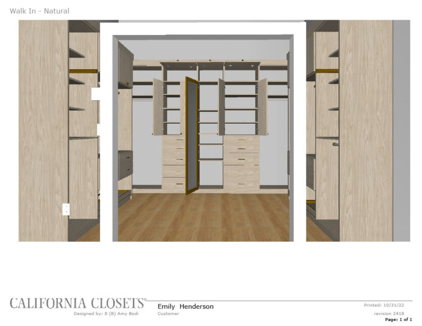 Our Primary Closet Plan + Tips On Designing Your Closet For How You ...