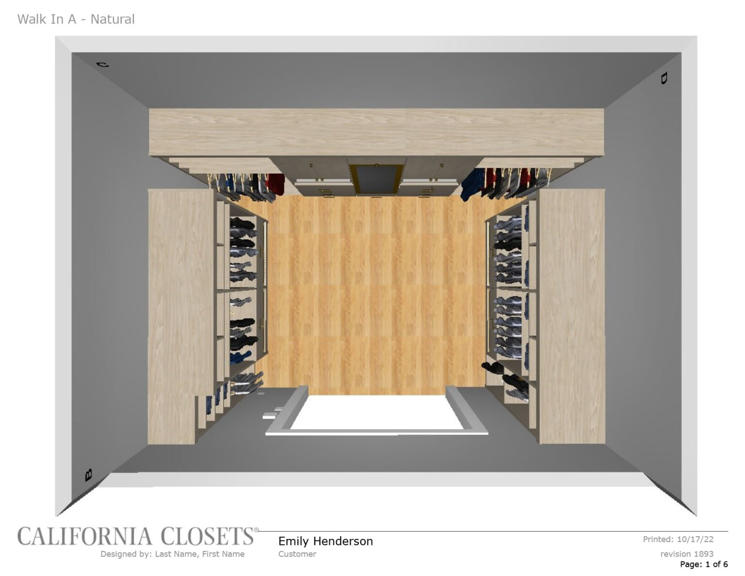 Our Primary Closet Plan + Tips On Designing Your Closet For How You ...