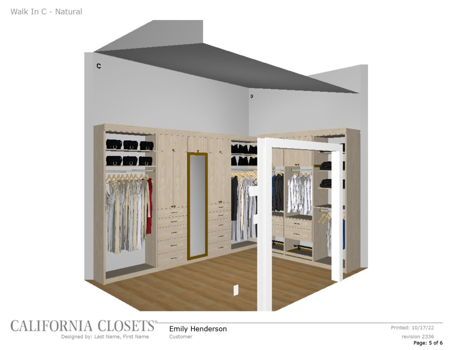 Our Primary Closet Plan + Tips On Designing Your Closet For How You ...