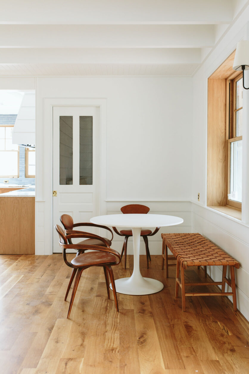 A Quick Farmhouse Dining Nook Update - Emily Henderson