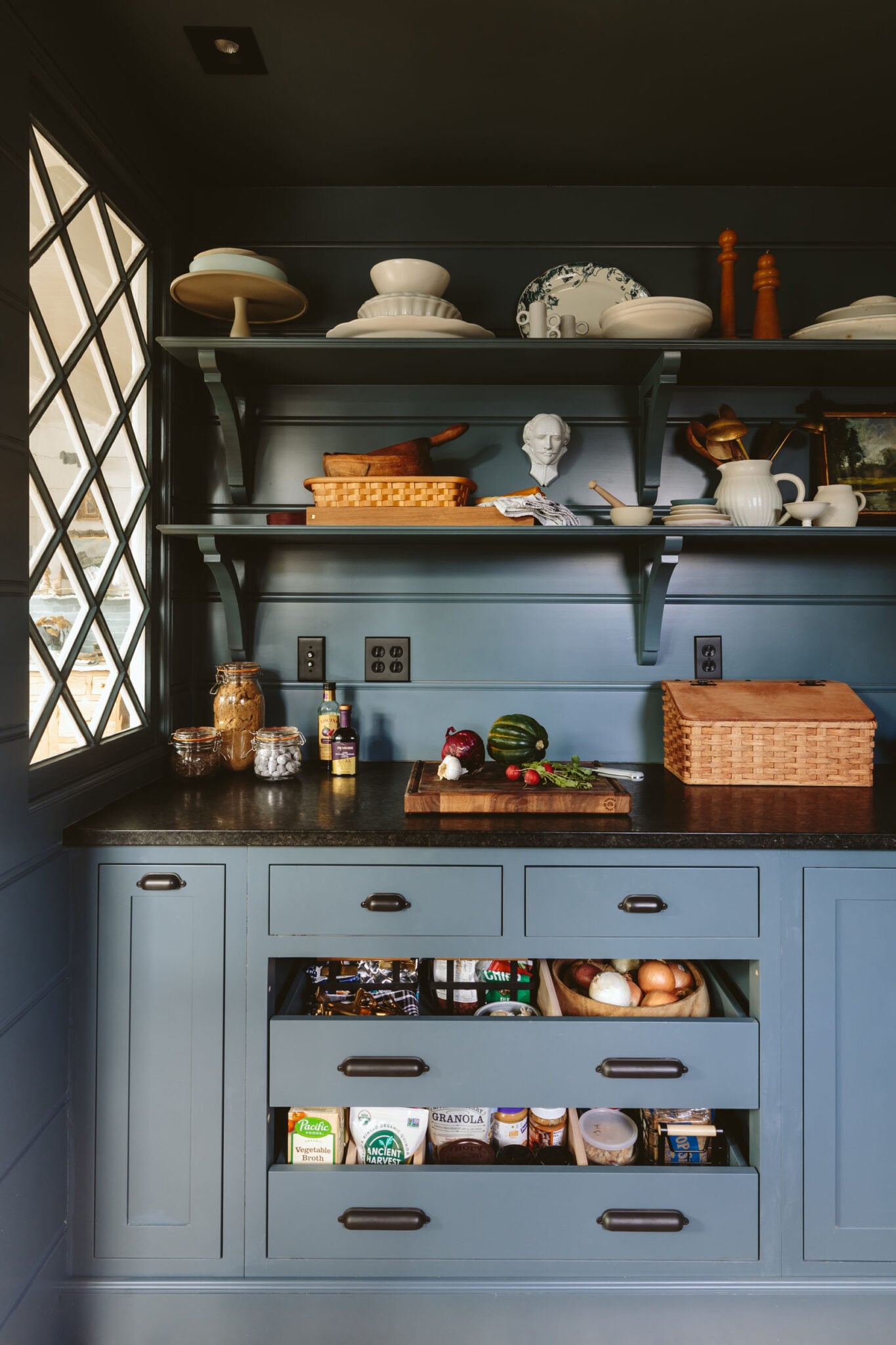 Our Farmhouse Pantry Reveal - Moody, Practical And Extremely Well-Used ...
