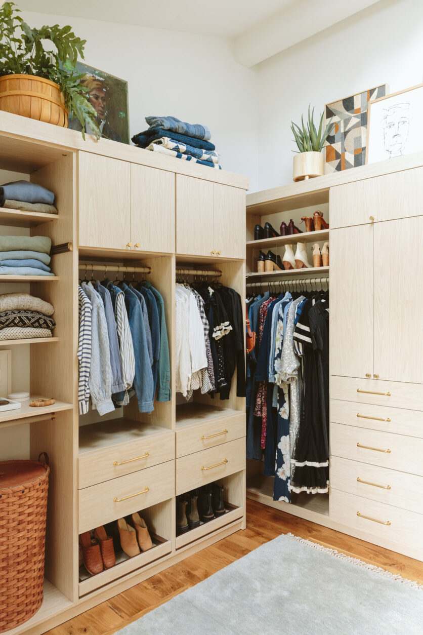 Primary Closet Reveal! Our Functional and Beautiful Scandinavian ...
