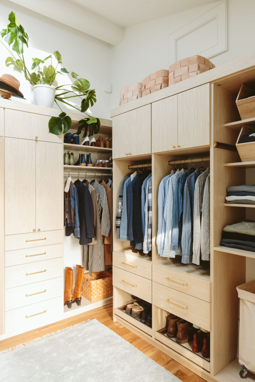 Primary Closet Reveal! Our Functional and Beautiful Scandinavian ...