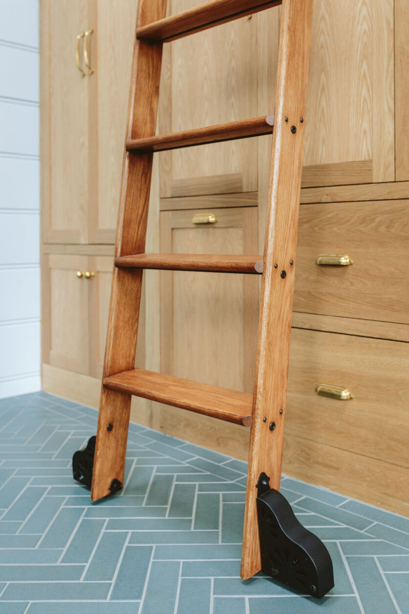 How To Order A Rolling Library Ladder + The Price, Lead Time, And The ...