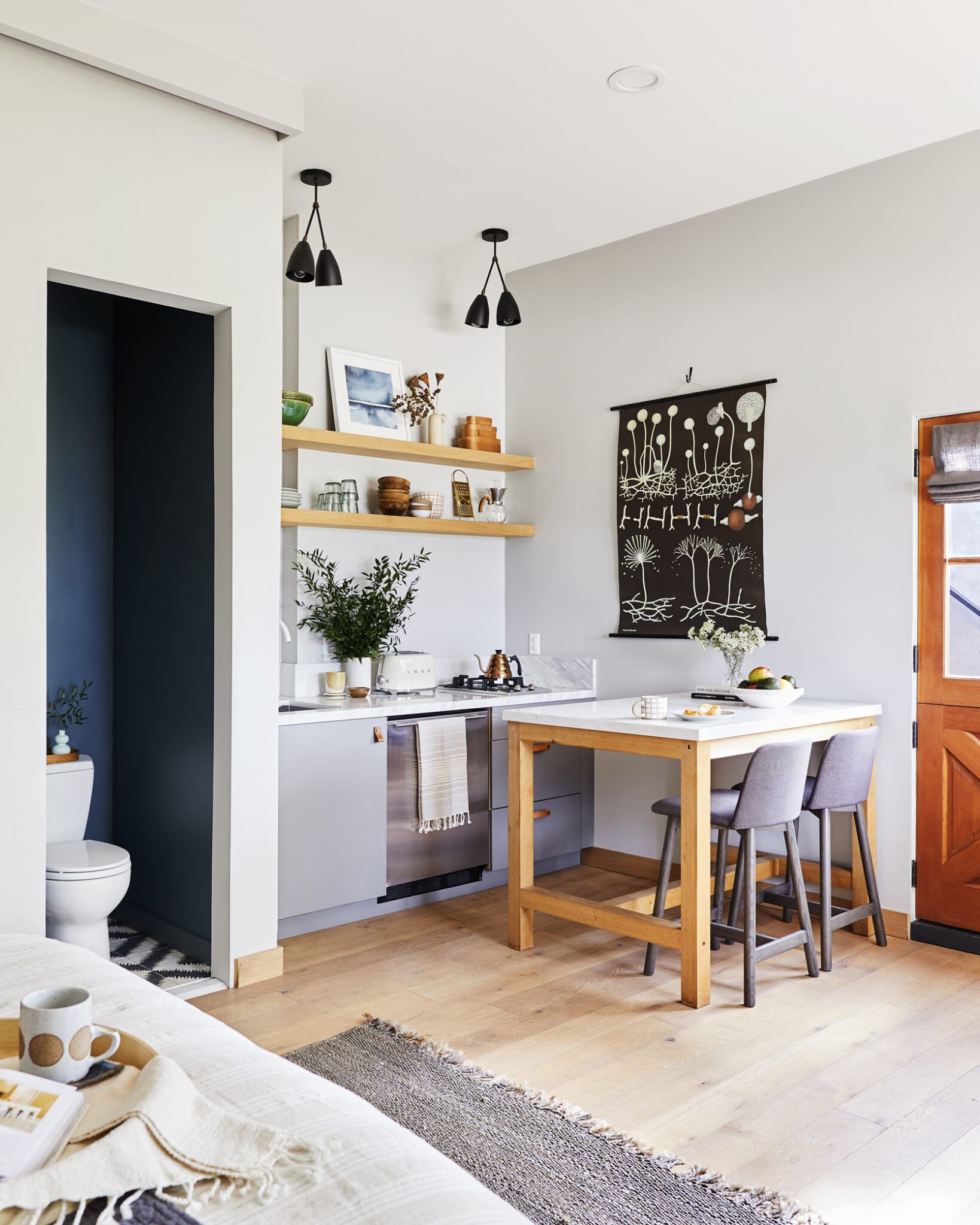 You'll Never Guess Where The Bathroom Is In This 325 Square Foot Studio ...