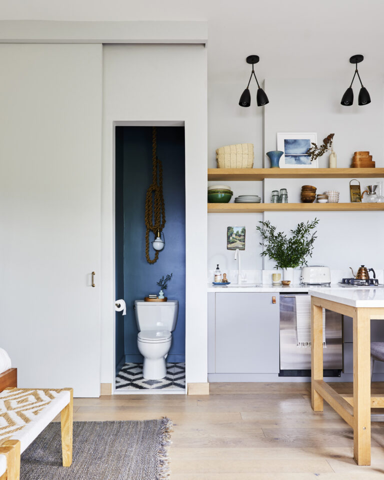 You'll Never Guess Where The Bathroom Is In This 325 Square Foot Studio ...