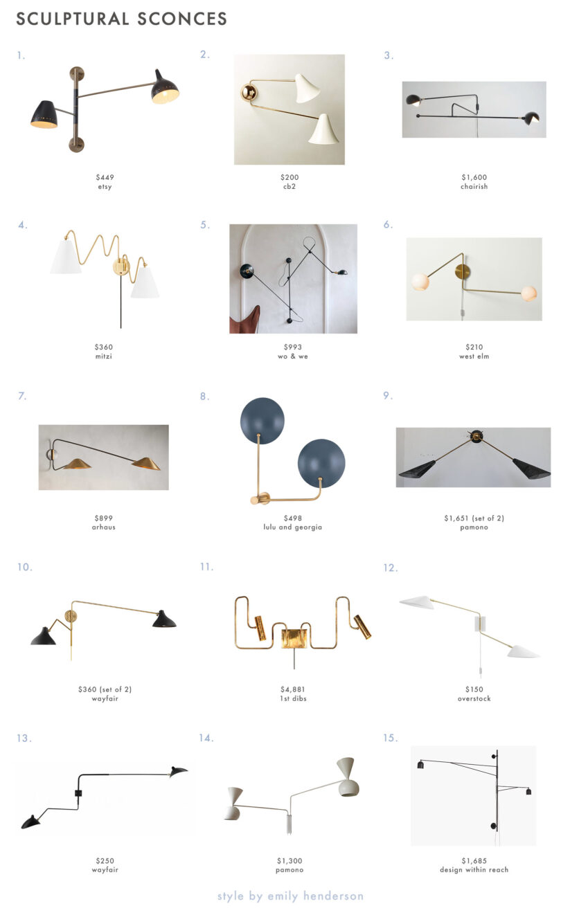 Sculptural Sconces? The Design Hack That Will Make Your Home Look Very ...