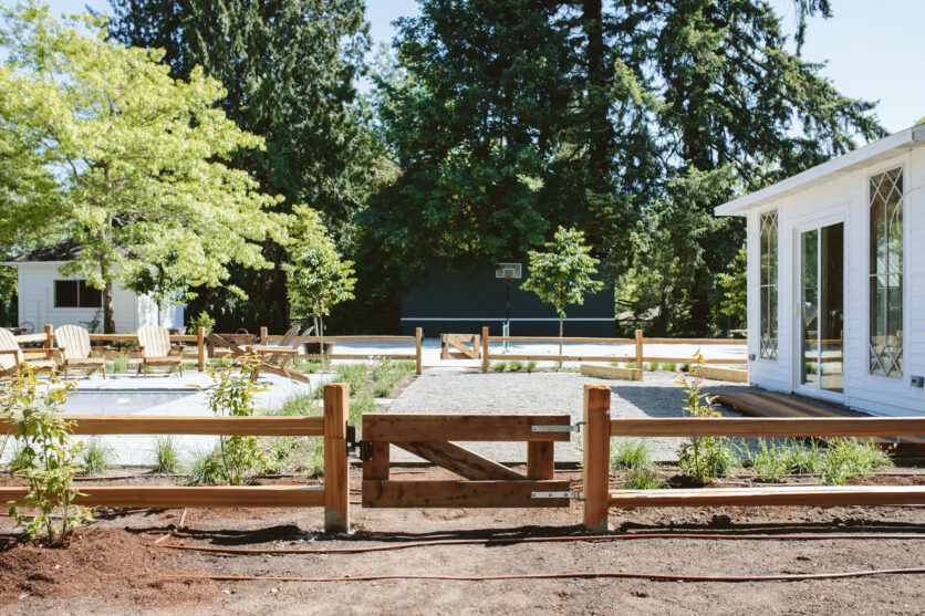 Farmhouse Backyard Update: Our Split Rail Fence Choice And Why It's My ...