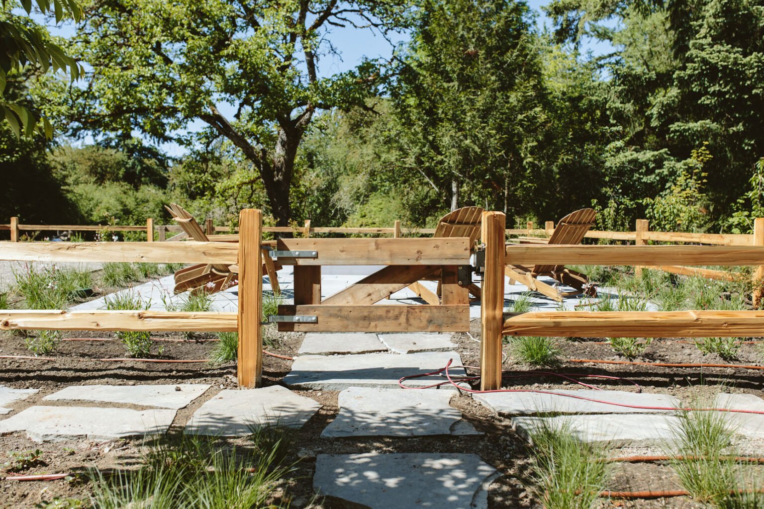 Farmhouse Backyard Update: Our Split Rail Fence Choice And Why It's My ...