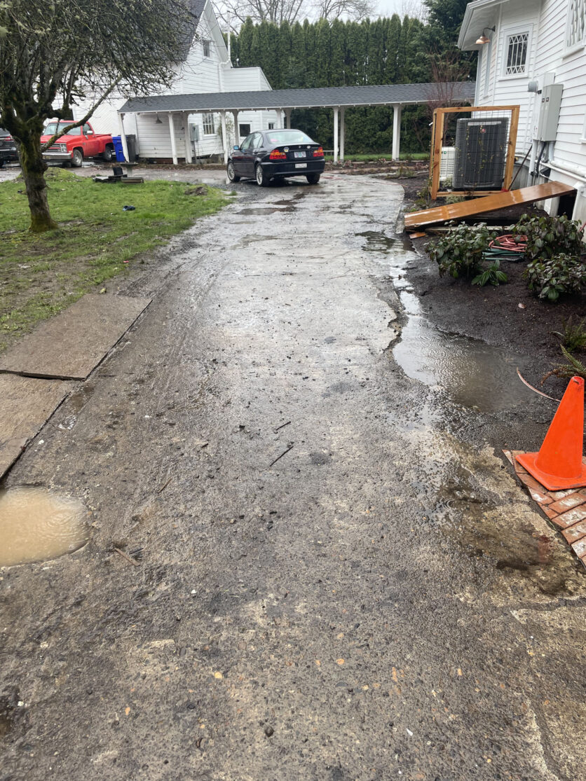 Our New Driveway - A Gravel/Concrete/Asphalt/Regrind Debate - Emily ...