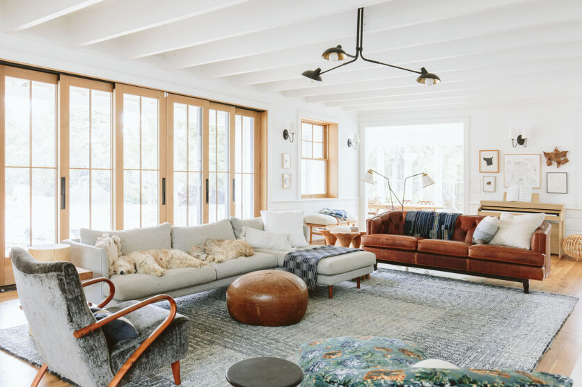 Our Farmhouse Living Room Design Recap + How I Really Feel About Our ...