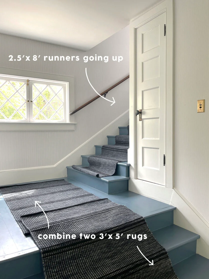 Everything I Learned About Stair Carpet Runners And What We Ended Up ...