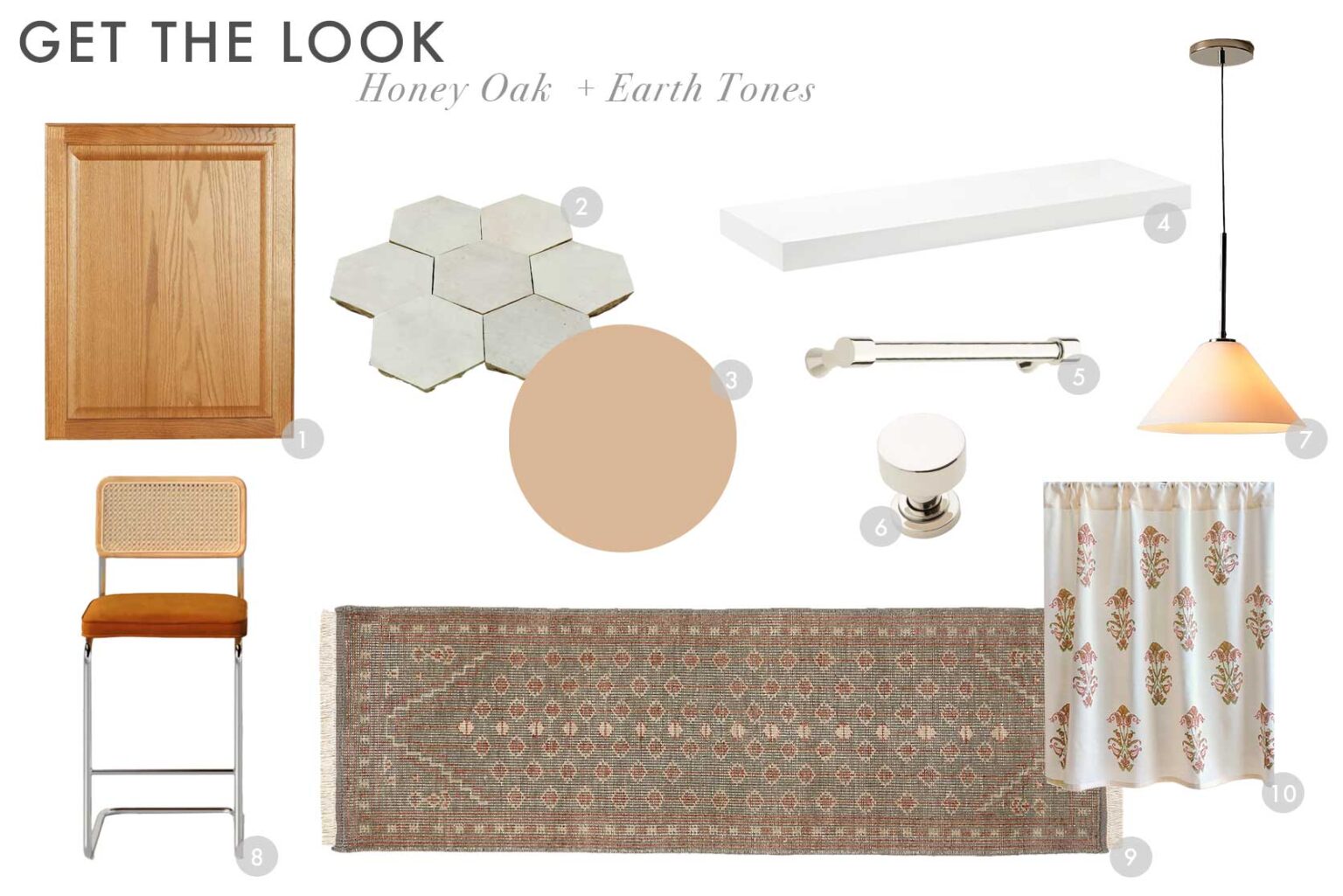 You Asked For It: 5 Color Palettes to Freshen Up a Tired Honey Oak ...