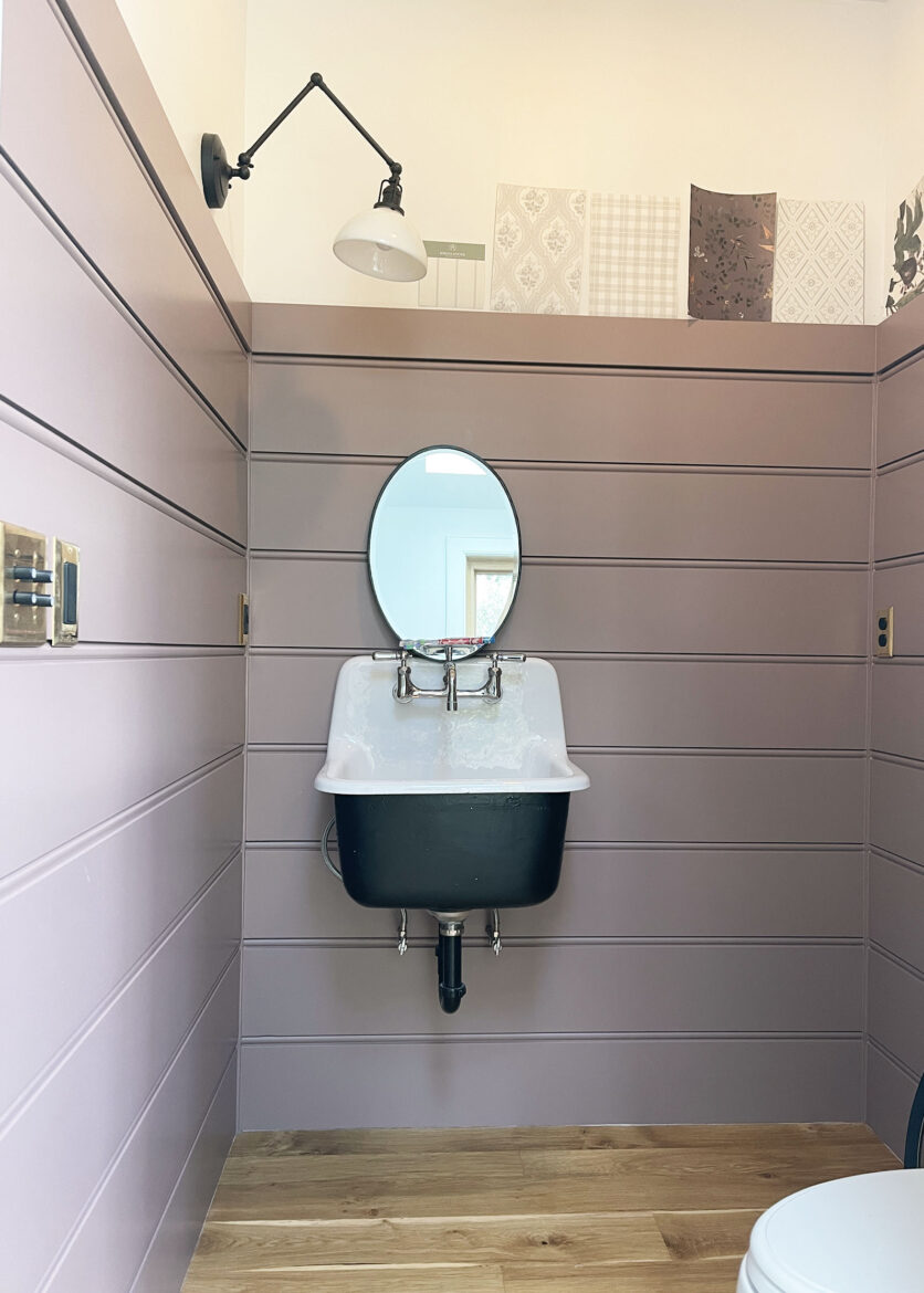 Our Powder Makeover Process: A Recap And Our Custom Vintage Vanity ...