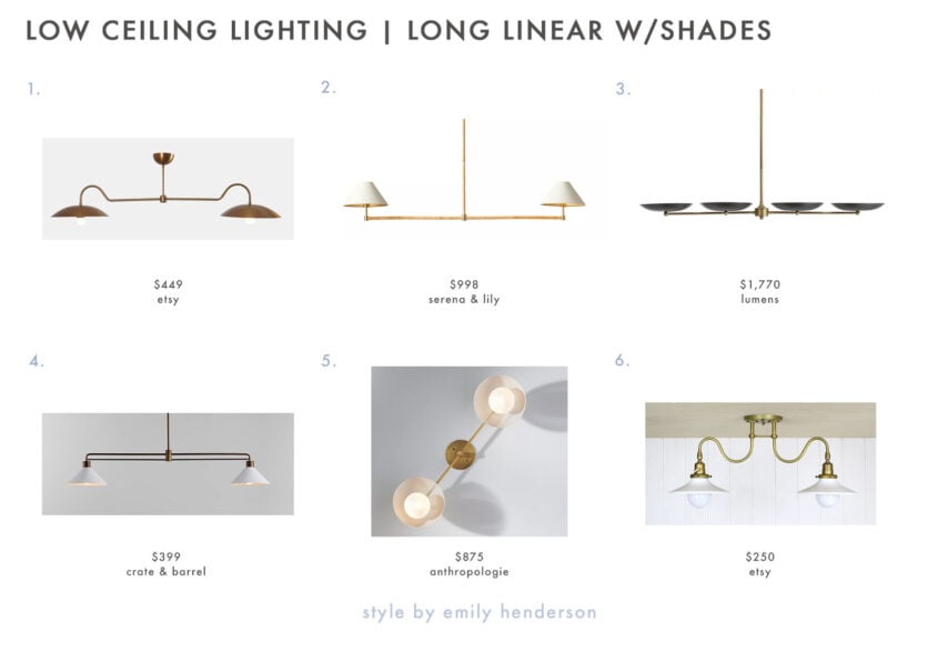 Design Agony! Lighting For Low Ceilings (We Found 33 Perfect Options ...