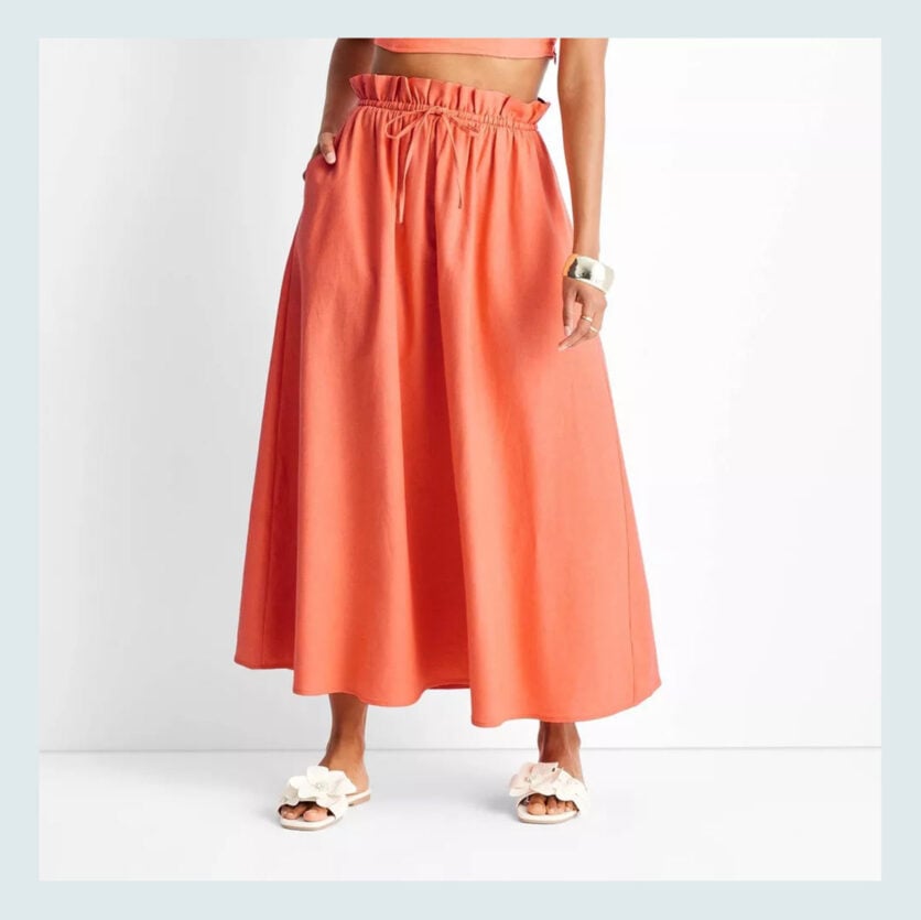 A Spring Transition Outfit Idea I’m Loving - Maxi Skirts FTW - Emily ...
