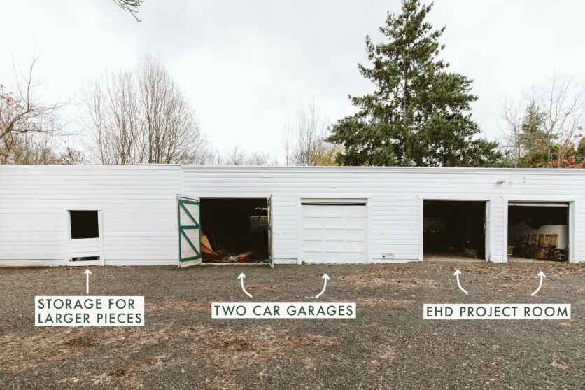 Should The Farmhouse Garage Be The EHD Studio Space?? - Emily Henderson