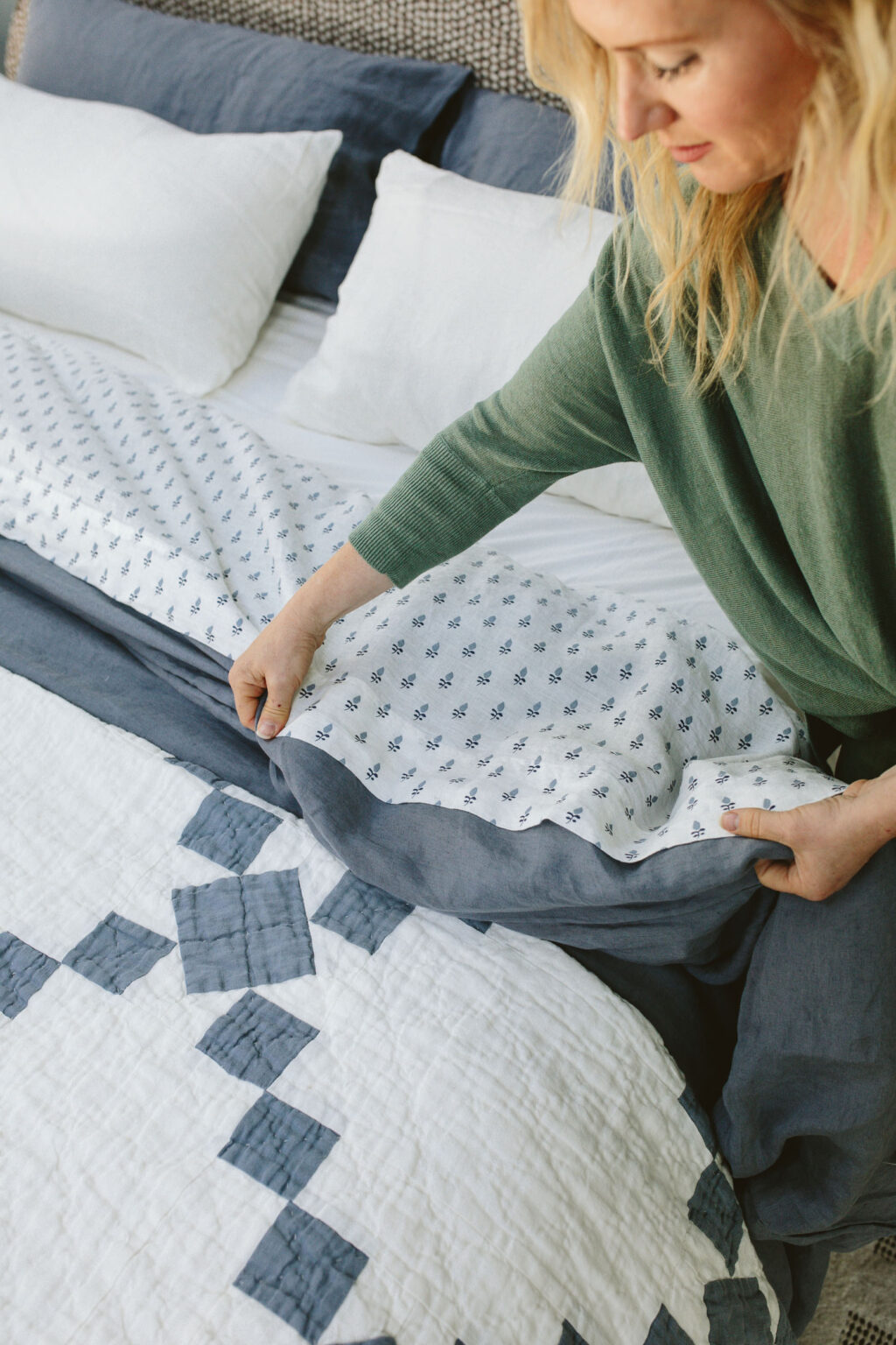 My Bed Restyled: Chambray All Day (Including The Most Beautiful Fresh ...