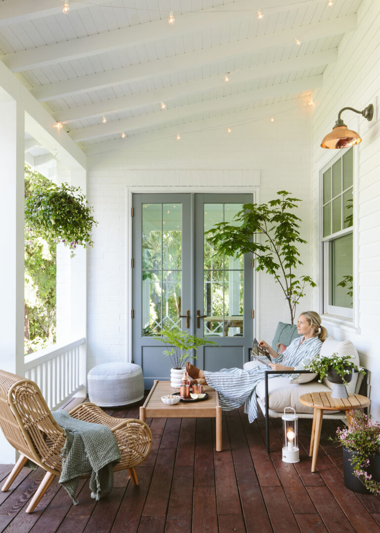 We Designed Our Back Porch For Peak Summer Enjoyment... Here's How She ...