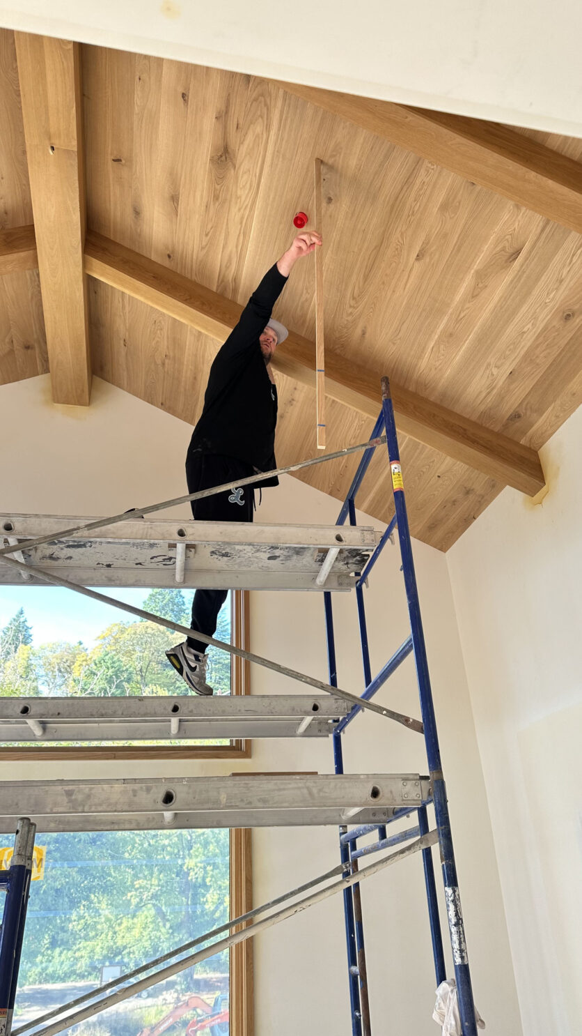 River House - How To Choose The Right Overhead Lighting In A Huge, Tall ...