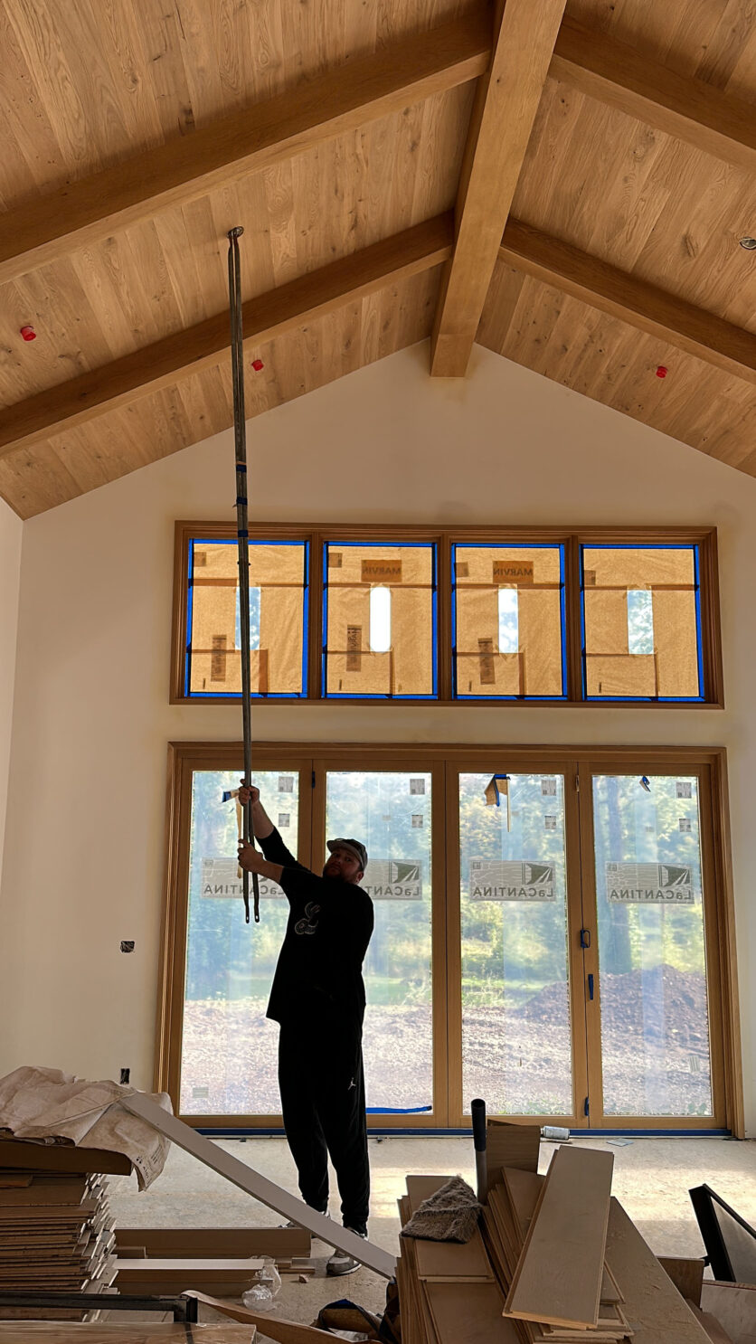 River House - How To Choose The Right Overhead Lighting In A Huge, Tall ...