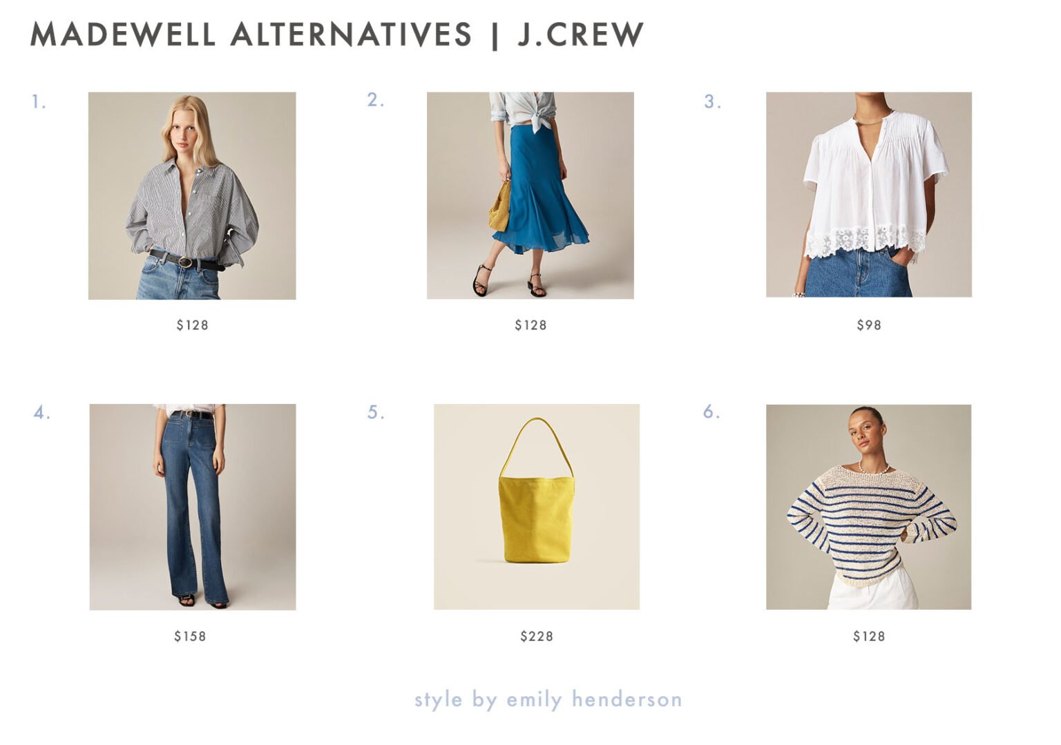 19 Similar Brands like Madewell to Shop for Everyday Pieces
